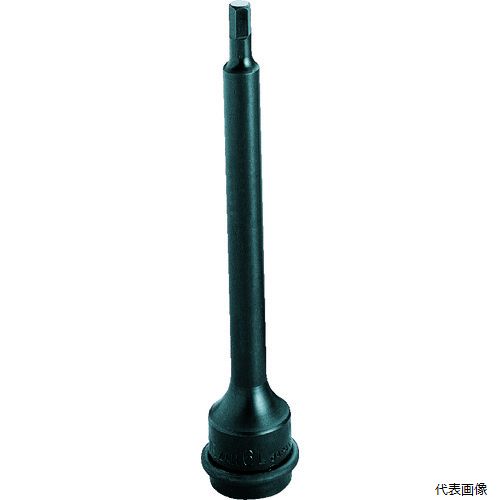 【特長】 ●インパクトレンチなどの動力工具用のソケットです。 ●仮締め専用です。 【用途】 ●六角穴付きボルト・ねじの締付け、緩め作業用。 【仕様】 ●差込角(mm)：12.7 ●対辺寸法(mm)：6 ●全長(mm)：150 ●適合ピン：P...