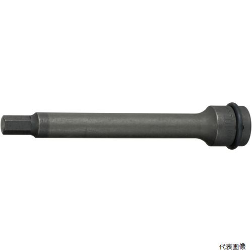 【特長】 ●インパクトレンチなどの動力工具用のソケットです。 ●仮締め専用です。 【用途】 ●六角穴付きボルト・ねじの締付け、緩め作業用。 【仕様】 ●差込角(mm)：12.7 ●対辺寸法(mm)：10 ●全長(mm)：150 ●適合ピン：...
