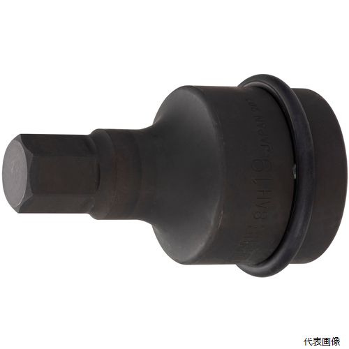 【特長】 ●インパクトレンチなどの動力工具用のソケットです。 【仕様】 ●差込角(mm)：25.4 ●対辺寸法(mm)：19 ●全長(mm)：90 ●適合ピン：PIN5544S(対辺17〜32mm)、PIN5550S(対辺36mm) ●適合...