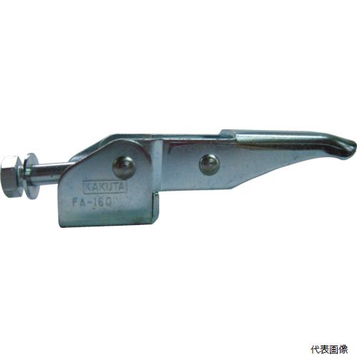 【特長】 ●先端が六角ボルトになっています。 【仕様】 ●全長(mm)：154 ●引圧力(kN)：3.0 ●ストローク(mm)：40 ●ボルト調整量(mm)：12 ●先端部ねじ径：M10 ●製品刻印：No.FA160-2S ●フック型(引っ...