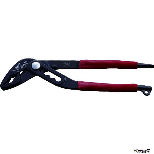 【特長】 ●コンパクトサイズでも口開きワイドなくわえ部でガッチリくわえます。 ●トリグリップ歯型の採用で先端部で薄板をガッチリつかみます。 ●小ネジ外し機能を追加し、錆びついたネジや頭の潰れたネジの取り外しもOKです。 ●定番のアンギラスが...