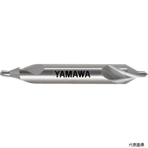 【特長】 ●溝のねじれが強く、軟らかい材料や粘い材料に適しています。 【用途】 ●被削材：炭素鋼、合金鋼、工具鋼、鋳鉄、銅合金、アルミ合金。 ●センター穴加工。 【仕様】 ●錐径(mm)：2 ●シャンク径(mm)：6 ●全長(mm)：45 ...