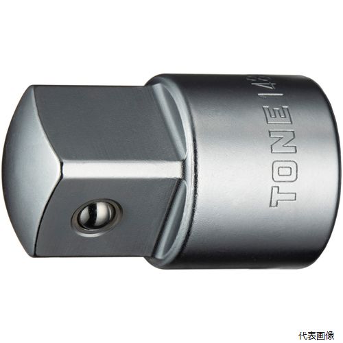 【特長】 ●差込角の異なるソケットとハンドルを接続するアダプターです。 【仕様】 ●差込角凹(mm)：19.0 ●差込角凸(mm)：25.4 ●全長(mm)：60.0 【材質／仕上】 ●構造用鋼 【入数】 ●1個 他のサイズはこちら 在庫の...