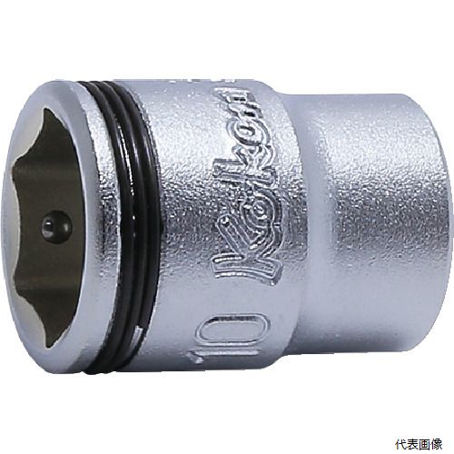 【特長】 ●ナットグリップソケットです。 【仕様】 ●差込角(mm)：6.35 ●対辺形状：6角 ●全長(mm)：19 ●対辺寸法(mm)：10 ●差込角(mm)：6.35 【入数】 ●1個 他のサイズはこちら 在庫のない商品は検索に表示さ...
