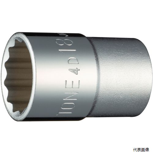 【特長】 ●スタンダードタイプで、対辺12角形状です。 ●重工業整備まで必要なツールを取りそろえています。 ●12角は6角よりも、ボルト頭やナットに対して2倍差し込みやすく作業効率がアップします。 【仕様】 ●差込角(mm)：12.7 ●対...