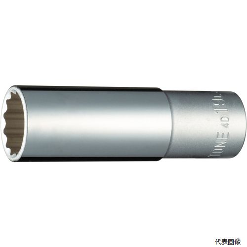 【特長】 ●ボルトが突き出したナットを回すのに最適です。 ●深い箇所のナットにも最適です。 ●12角は6角よりも、ボルト頭やナットに対して2倍差し込みやすく作業効率がアップします。 【用途】 ●ボルト・ナットの締付け・緩め作業用。 【仕様】...