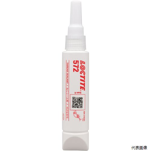 【特長】 ●1液無溶剤型嫌気性のシール剤です。 【用途】 ●一般配管継手に。 【仕様】 ●色：白 ●使用温度範囲(℃)：-55〜150 ●粘度(mPa・s)：14400〜28600(チキソ) ●推奨硬化促進剤：7649 ●容量(ml)：50...