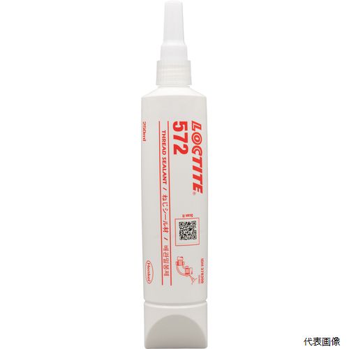 【特長】 ●1液無溶剤型嫌気性のシール剤です。 【用途】 ●一般配管継手に。 【仕様】 ●色：白 ●使用温度範囲(℃)：-55〜150 ●粘度(mPa・s)：14400〜28600(チキソ) ●推奨硬化促進剤：7649 ●容量(ml)：25...