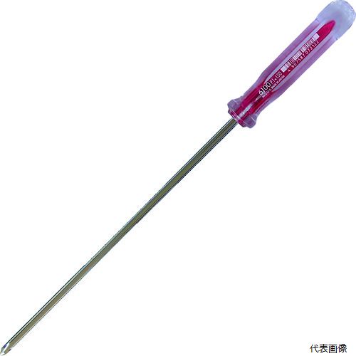 【特長】 ●カラフルなクリスタライン柄で、［［＋］］［［−］］で色分けしています。 ●狭い箇所のねじ締めに適した細軸タイプです。 【仕様】 ●刃先：［［＋］］1 ●軸長(mm)：150 ●全長(mm)：224 ●先端マグネット：入り ●全身...