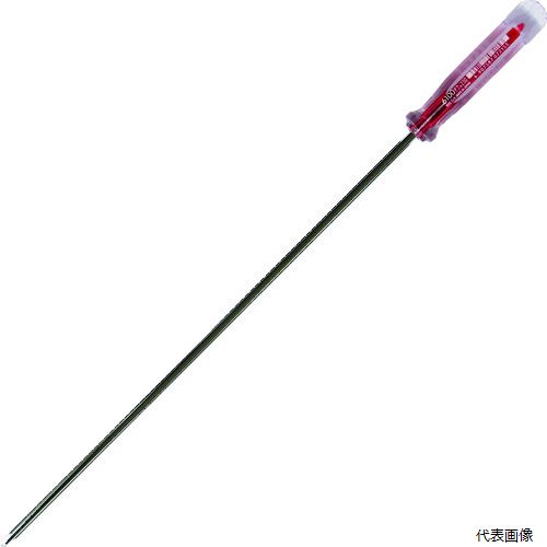 【特長】 ●カラフルなクリスタライン柄で、［［＋］］［［−］］で色分けしています。 ●狭い箇所のねじ締めに適した細軸タイプです。 【仕様】 ●刃先：［［＋］］2 ●軸長(mm)：250 ●全長(mm)：324 ●先端マグネット：入り ●全身...