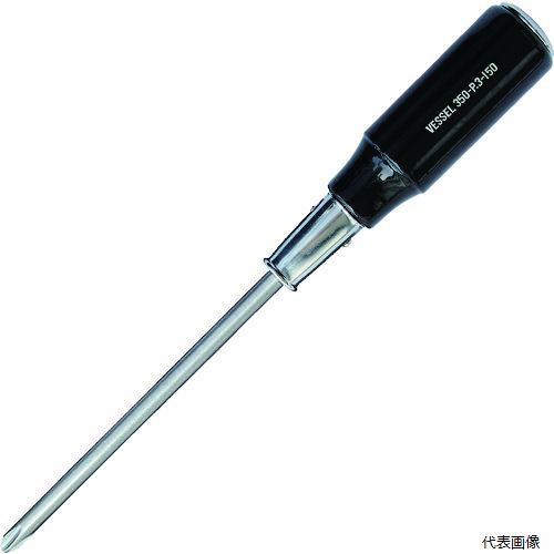 【特長】 ●強力貫通型ナット付です。 ●普及型として広く愛用されている木柄ドライバーです。 【仕様】 ●刃先：［［＋］］3 ●軸長(mm)：150 ●全長(mm)：283 ●先端マグネット：入り ●軸貫通：○ ●軸形状：丸軸 ●貫通タイプ ...