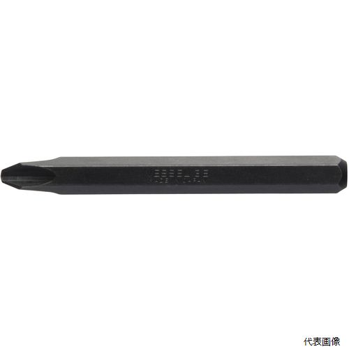 【仕様】 ●刃先：［［＋］］3 ●六角対辺(mm)：8 ●全長(mm)：80 ●適合機種：240001 ●硬さ：E ●硬度：E 【材質／仕上】 ●軸：特殊鋼 【入数】 ●10本 他のサイズはこちら 在庫のない商品は検索に表示されない場合がご...