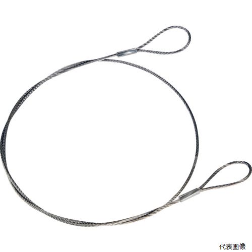 【特長】 ●両端アイ加工済みなので、すぐに使用できます。 ●細くても強度があり目立ちません。 ●スリーブもステンレスのため錆びにくく屋外での使用、錆を嫌う場所での使用に最適です。 ●オールステンのため異種金属による錆びが生じにくいです。 【...