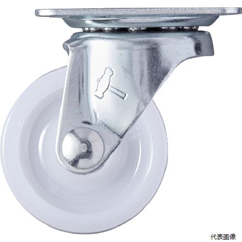 【特長】 ●最も生産量が多く、様々な場所で使用されています。 ●RoHS適合品です。 【用途】 ●屋内・外を問わずオールマイティーな軽量タイプです。 【仕様】 ●許容荷重(daN)：28 ●許容荷重(kgf)：28.56 ●車輪径D(mm)...