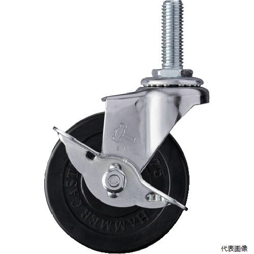 【特長】 ●デザイン性と軽快さを要求される環境で幅広く使用されております。 ●RoHS適合品です。 ●事務機器や家具、屋内運搬車や軽量ラック等幅広く使用されています。 【用途】 ●スパナ一本で取り付け出来るねじ込みタイプです。 【仕様】 ●...