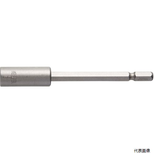【特長】 ●コンピューター・OA機器・音響機器・VTR・光学機器などの小型・精密分野におけるねじ締め作業に対応する高精度ビットです。 【仕様】 ●刃先：対辺8 ●全長(mm)：100 ●シャンク径(mm)：6.35 ●対辺(mm)：8 ●外...