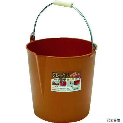 【特長】 ●注ぎやすい口元形状と内側にメモリが付いているので塗料や薬液の調合などに便利です。 ●柔軟性と耐久性に優れたハイグレードポリエチレンを使用しております。 【用途】 ●農業・園芸・土木・掃除等に。 ●容量(L)：15 ●間口(mm)...