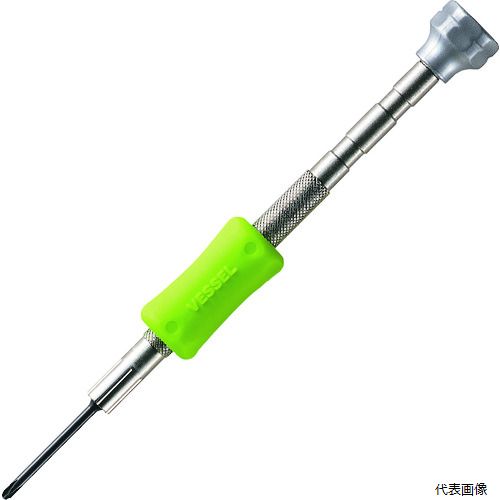 【特長】 ●超極小ネジ用の精密ドライバーです。 ●指に優しく、調整作業で使いやすいクッショングリップで、樹脂のグリップを使いやすい位置にスライドできます。 ●早回しに便利な回転キャップ・ローレット加工です。 ●錆びにくいステンレス製です。 ...