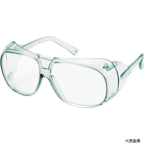【特長】 ●UVカット(99.9%)仕様のレンズです。 ●レンズ交換が可能です。 【仕様】 ●レンズ色：クリア ●テンプル色：クリア ●レンズ厚(mm)：約2 ●防傷加工：○ ●UVカット：○ ●JIST8147規格品 ●上ひさしサイド付 ...