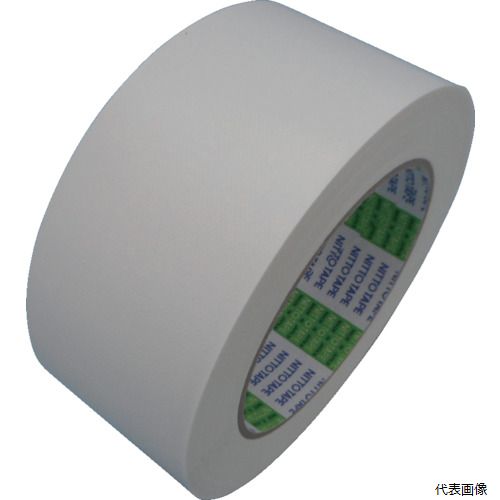【特長】 ●用途により色を使い分けることが可能です。 【仕様】 ●色：ホワイト ●幅(mm)：50 ●長さ(m)：25 ●厚さ(mm)：0.23 ●粘着力(N/10mm)：6.9 ●引張強度(N/10mm)：74.5 ●粘着力：6.9N/1...