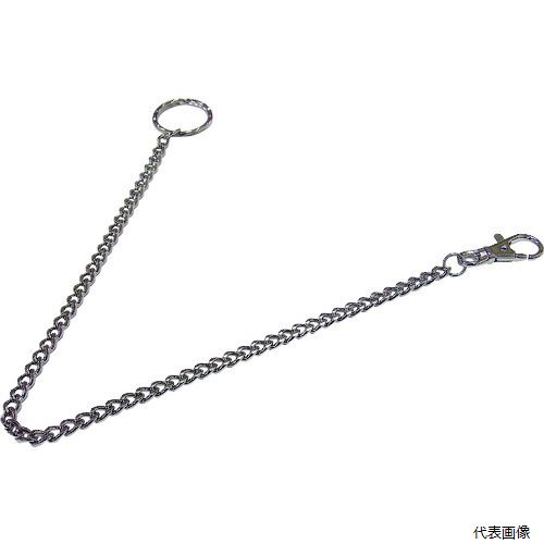 【特長】 ●片側にキーリングが付いているのですぐに使用できます。 【用途】 ●キーホルダーに。 【仕様】 ●全長(mm)：約425 ●チェーン部分(cm)：約35 ●ニッケルキーチェイン35cm 【入数】 ●1個 他のサイズはこちら 在庫の...