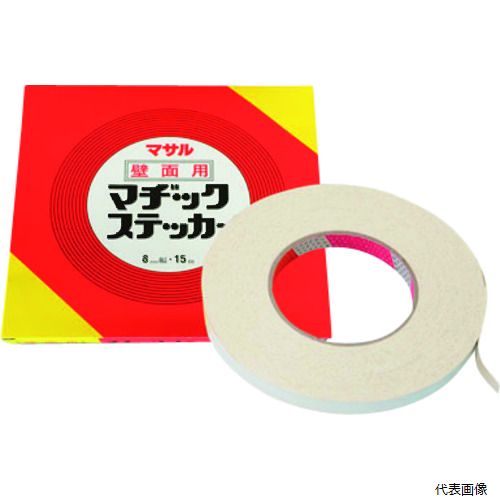 【特長】 ●発泡体にアクリル系粘着剤を塗布した両面テープです。 ●高い接着力と保持力を発揮します。 【用途】 ●ニュー・エフモール、オプトモール等の壁面施工。 【仕様】 ●幅(mm)：8 ●長さ(m)：15 ●厚さ(mm)：0.7 ●サイズ...