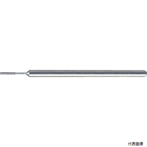 【特長】 ●シャンク径3mmです。 ●ヌープ硬度約4700（ダイヤに次ぐ硬い物質）でCBNもダイヤモンドと同様に殆どの被削材に使用可能ですが、特に研削加工時に発熱が多く、炭素を含む金属類の被削材に最も適しています。 【用途】 ●適合被削材：...