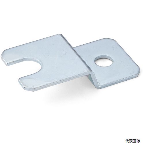 【特長】 ●アジャスターの六角ナット部に押え金具をはめ込み、アンカーボルトで簡単にアジャスターを固定できます。 【用途】 ●工作機械、ベルトコンベアー、振動を有する装置などに。 【仕様】 ●全高(mm)：20 ●アジャスターはめ込み部幅（m...