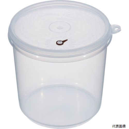 【特長】 ●留具やパッキンを使わない簡易密閉容器です。 ●フタには便利な日付メモリー付です。 ●半透明なので中身が何か分かります。 ●容量(L)：1.5 ●高さ(mm)：139 ●外径(mm)：145 ●耐熱温度(本体)：-20〜110℃、...