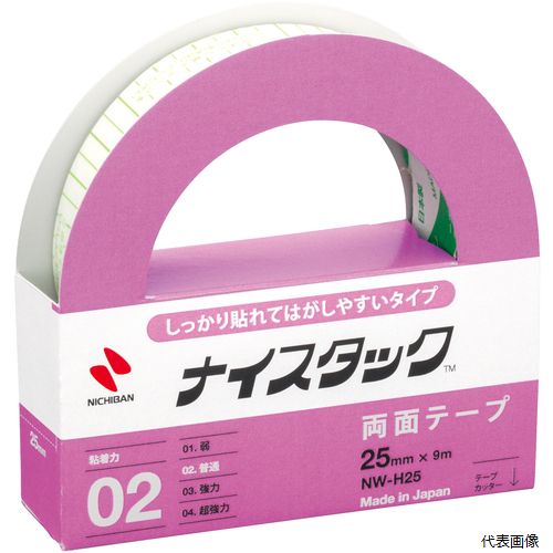 【特長】 ●テープ基材や巻心・ホルダーに再生紙を使った環境対応型商品です。 ●はがすことも可能です。 【用途】 ●後ではがしたい、ガラスやスチール家具などの掲示に。 ●色：白 ●幅(mm)：25 ●長さ(m)：9 ●厚さ(mm)：0.12 ...