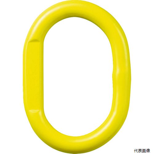 【特長】 ●キトーチェンスリング100用のマスターリンクです。 【用途】 ●1本または複数のチェーンをクレーンのフックなどにかける際に。 ●基本使用荷重(t)：3.2 ●チェーン線径(mm)：S：φ10、D：φ8、T・D：φ7 ●適合チェー...