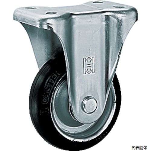 【特長】 ●中荷重で最も多く使用されているキャスターの規格品です。 【用途】 ●荷物の運搬に。 【仕様】 ●許容荷重(daN)：196 ●許容荷重(kgf)：200 ●車輪径D(mm)：150 ●車輪幅(mm)：45 ●取付高H(mm)：1...