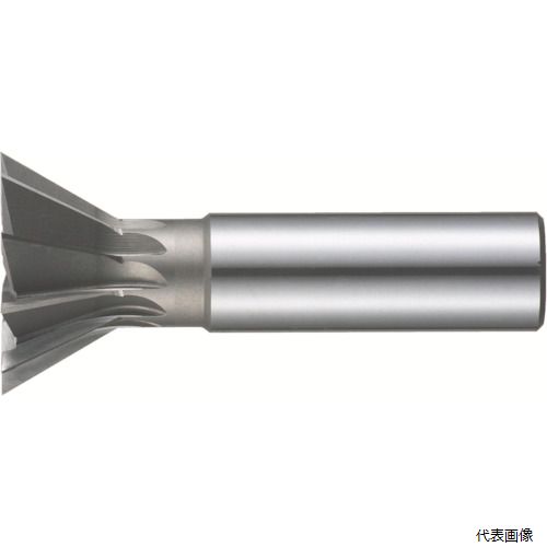 【特長】 ●アリ溝などに使用可能なフライス工具です。 【用途】 ●被削材：一般金属。 【仕様】 ●刃径(mm)：15 ●刃長(mm)：6.9 ●首径(mm)：7 ●首長(mm)：7.1 ●全長(mm)：59 ●シャンク径(mm)：10 【材...