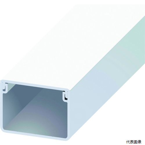 【特長】 ●OA機器、LAN工事などあらゆる配線の整理、保護に使用できます。 ●カバーとベースは着脱が簡単なはめ込み式で、取り付けが容易な上に保守点検も楽に行えます。 ●硬質塩化ビニル製で、切断などの加工も簡単。 ●サビの心配もありません。...