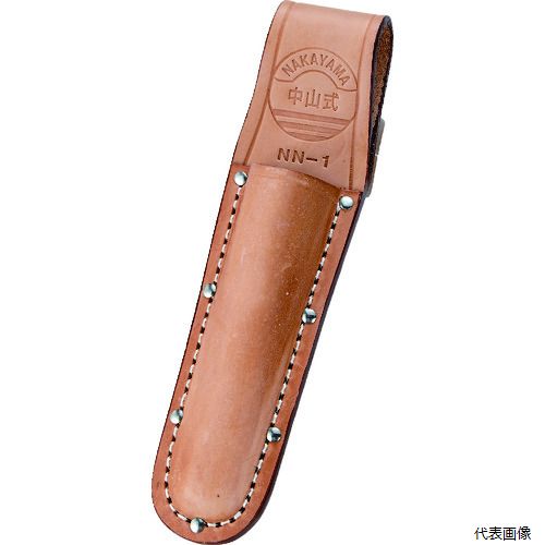 【特長】 ●高品質で丈夫な牛ヌメ革を使用し、型押し加工していますので使い込むほどに味が出て工具に馴染みます。 ●高級牛ヌメ革にステンレスの鋲を使用していますので、工具が錆びにくく耐久性・耐摩耗性に優れています。 【仕様】 ●形状：ナイフ差し...