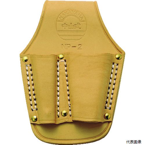 【特長】 ●高品質で丈夫な牛ヌメ革を使用し、型押し加工していますので使い込むほどに味が出て工具に馴染みます。 ●高級牛ヌメ革にステンレスの鋲を使用していますので、工具が錆びにくく耐久性・耐摩耗性に優れています。 【仕様】 ●形状：ペンチ差し...