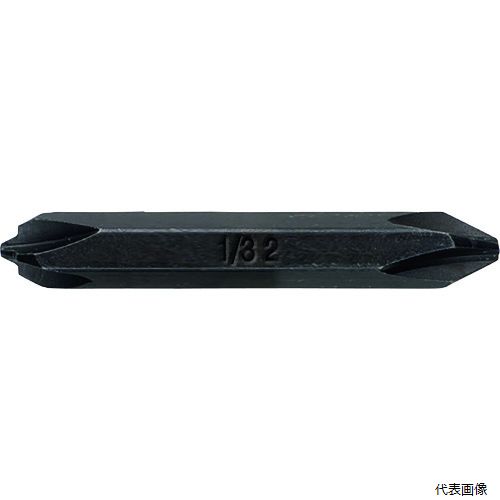 【特長】 ●差替えドライバーの専用差替え軸です。 ●よく使われている(+)1、(+)2、(+)3のネジに一本で対応できます。 ●最も使用頻度の高い(+)2は専用刃先で使い易いです。 ●強力マグネット入りビットです。 【用途】 ●電気工事・家...