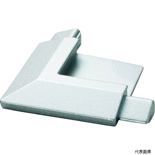【特長】 ●施工後にはビスも隠れ見幅が15mmとすっきりします。 ●さびに強く、軽量で加工性に優れています。 ●コーナー使用により施工スピードUP。すっきり安全に仕上がります。 【仕様】 ●色：シルバー ●横(mm)：38.5 ●縦(mm)...