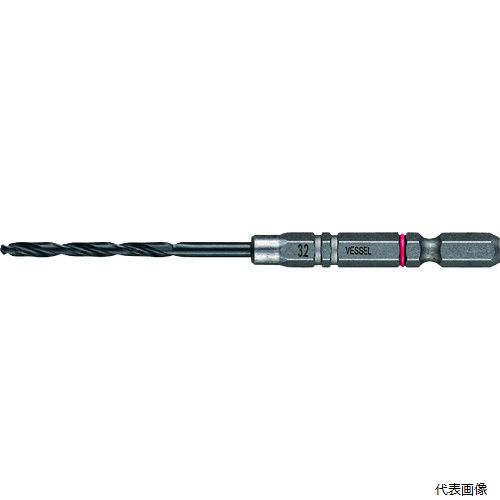 【特長】 ●クッションドリル（鉄工用）の3本組です。 ●芯振れ激減で高速穴あけができます。 ●食い付き性がよく、ポンチ（ドリルの先端が逃げないように穴の中心を決めるマーキング）が不要です。 ●（効果を発揮する3.0mm以上に採用しています。...