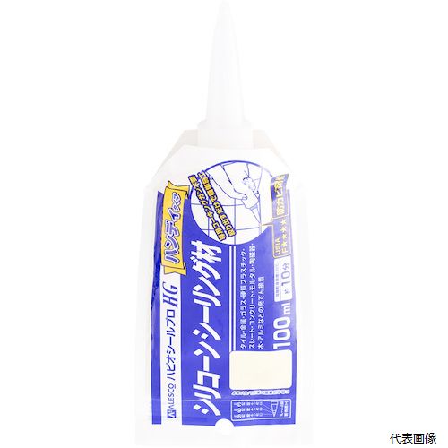 【特長】 ●一成分形で施工が容易です。 【用途】 ●目地、防水シール、ヒビ割れ、亀裂、穴の接着、充填に。 【仕様】 ●色：ホワイト ●容量(ml)：100 ●容量(L)：0.1 ●指触乾燥時間：約10分（20℃） ●乾燥時間：24時間以上(...