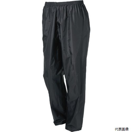 【特長】 ●外作業での風よけ、汚れ防止に最適なナイロンパンツです。 ●別売りのナイロンヤッケ（2203）とセットアップで着用していただけます。 【用途】 ●作業全般、アウトドアに。 【仕様】 ●色：ブラック ●サイズ：L ●ウエスト(cm)...