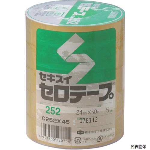 【特長】 ●パルプから生まれた天然素材を使った環境にやさしいテープです。 ●焼却された場合でも有毒ガスの発生がなく、埋設処理をしても自然分解します。 【用途】 ●事務用。 【仕様】 ●色：透明 ●幅(mm)：24 ●長さ(m)：50 ●厚さ...