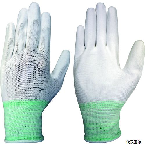 【特長】 ●抜群の柔らかさで、軽くて丈夫です。 ●背抜き加工で蒸れにくく、すべり止め効果があります。 【用途】 ●軽作業・精密作業・農業・ガーデニング ●精密機械の組み立てに。 ●ライン作業、検査工程などに。 【仕様】 ●色：ホワイト ●サ...