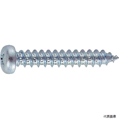 【特長】 ●タップやナットを使用せず、下穴だけで締結ができる薄板鋼板用のねじです。 【仕様】 ●寸法(mm)d：M4 ●寸法(mm)L：25 ●頭部径(mm)：7 ●パッケージ：ボルトンパック（ブリスター） ●適合ドライバーM3〜M5：プラ...