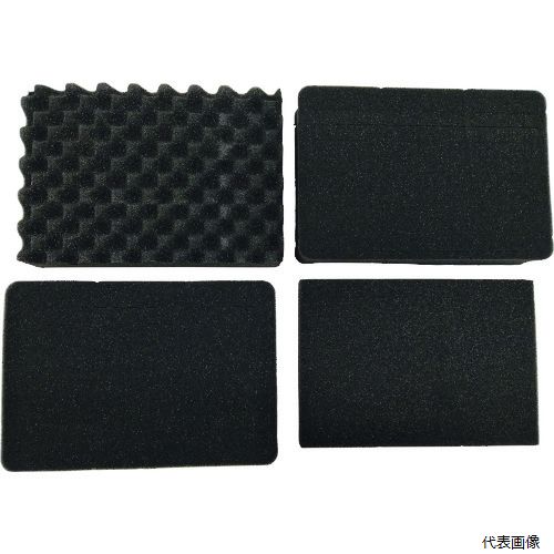 【特長】 ●波型ウレタン（軟質）と切れ目入ウレタン（硬質）の緩衝材が収納物を衝撃からしっかりガードします。 ●切れ目入ウレタンは収納物に合わせて抜き形状を簡単に作ることが可能です。 【仕様】 ●適合本体：TAK-33 ●蓋側波型ウレタンサイ...