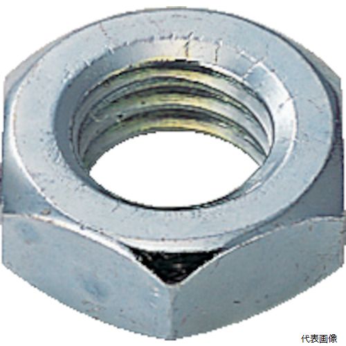 【特長】 ●両面面取りの一般的な六角ナットです。 【仕様】 ●呼び径：M4×0.70 ●二面幅寸法(mm)：7 ●高さ(mm)：2.4 ●強度区分：4T(適合ボルト強度区分：3.6・4.6・4.8) ●ナット種類：3種ナット ●寸法(mm)...