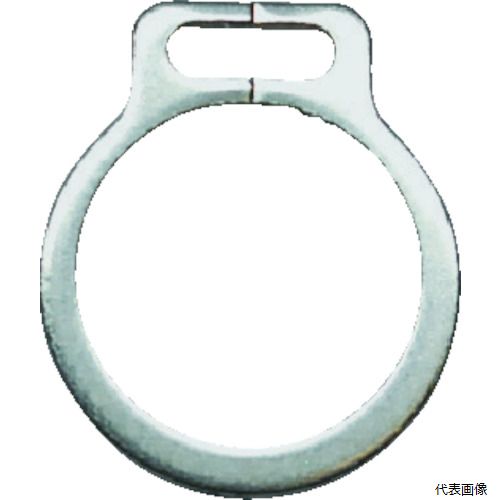 【特長】 ●ラグ(プライヤー用の穴)がついているため、着脱が簡単です。 【仕様】 ●呼び径：S-5 ●止め輪(mm)d3：4.5 ●止め輪(mm)t：0.40 ●適合する軸(参考)(mm)d1：5 ●適合する軸(参考)(mm)d2：4.7 ...
