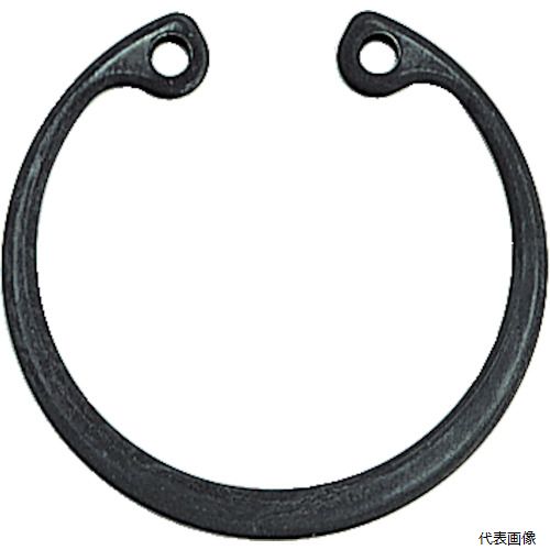 【特長】 ●ラグ(プライヤー用の穴)がついているため、着脱が簡単です。 【仕様】 ●呼び径：R-17 ●止め輪(mm)d3：18.3 ●止め輪(mm)t：1.00 ●適合する穴(参考)(mm)d1：17 ●適合する穴(参考)(mm)d2：1...