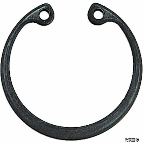 【特長】 ●ラグ(プライヤー用の穴)がついているため、着脱が簡単です。 【仕様】 ●呼び径：R-21 ●止め輪(mm)d3：22.5 ●止め輪(mm)t：1.00 ●適合する穴(参考)(mm)d1：21 ●適合する穴(参考)(mm)d2：2...