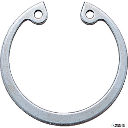 【特長】 ●ラグ(プライヤー用の穴)がついているため、着脱が簡単です。 【仕様】 ●呼び径：R-22 ●止め輪(mm)d3：23.5 ●止め輪(mm)t：1.00 ●適合する穴(参考)(mm)d1：22 ●適合する穴(参考)(mm)d2：2...